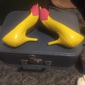 naughty monkey | Shoes | Naughty Monkey Open Toed Heels | Poshmark